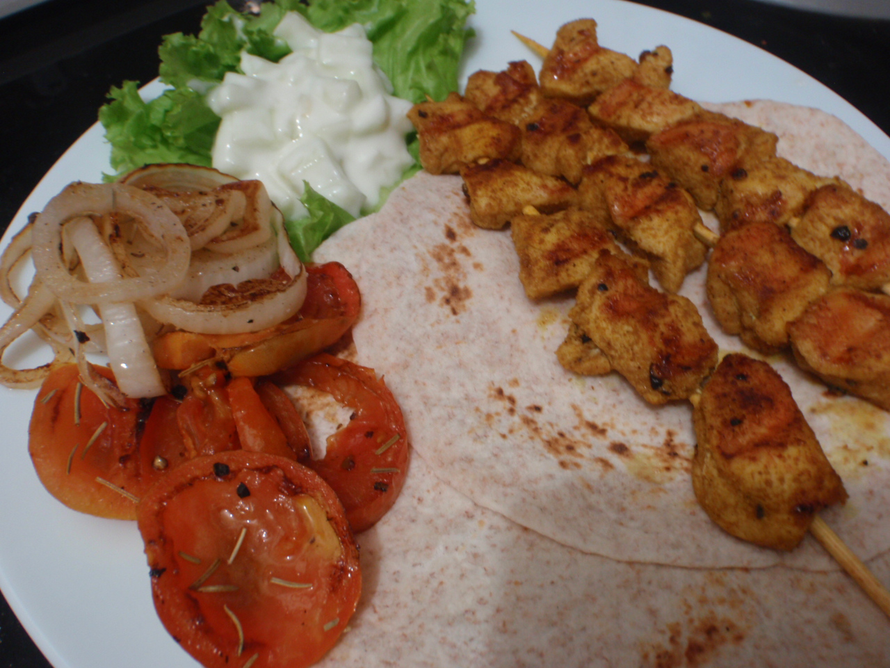 Apple Cheeks: Shish Taouk (Chicken Skewers)