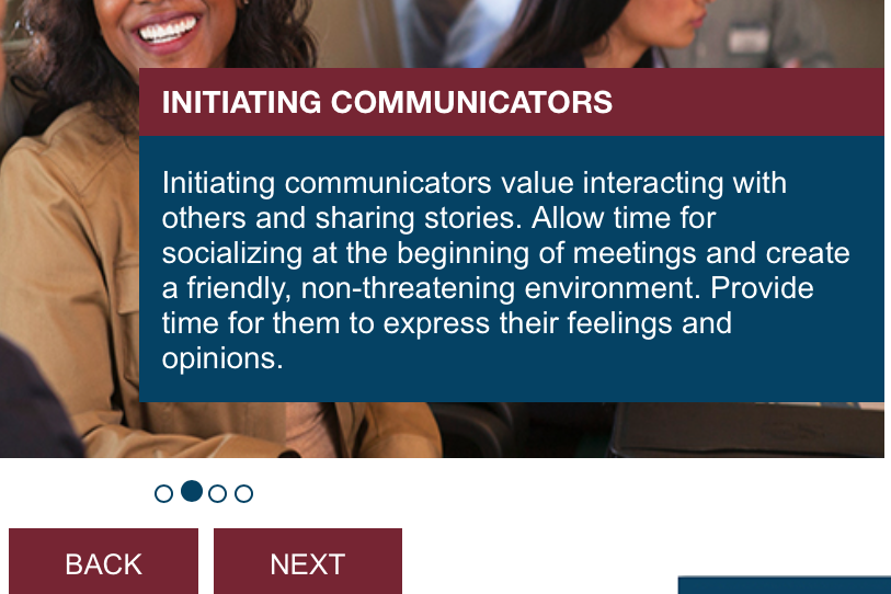 Pathways experience: My communication style? Sharing through stories.