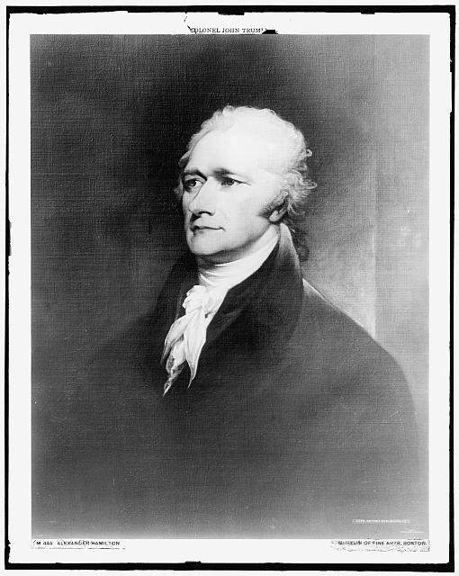 Inside the Apple: Postcard Thursday: The Many Faces of Alexander Hamilton