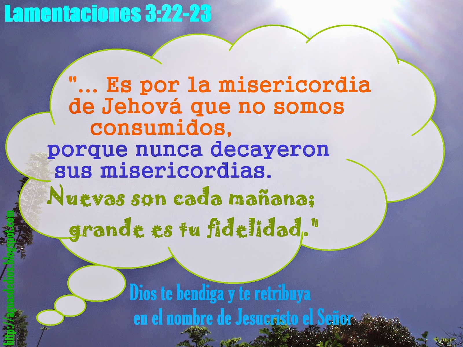 Compartamos la Palabra de Elohim: Es por la misericordia de Jehová que ... Compartamos la Palabra de Elohim: Es por la misericordia de Jehová que ...