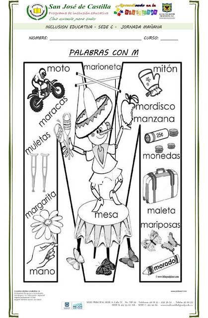 GUIAS - PALABRAS M,P,S