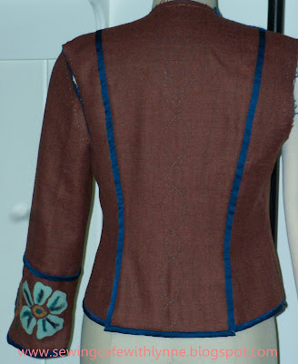 Sewing Cafe: UFO Progress report - Indigo Junction Jacket IJ741