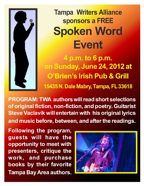 Author Sharon Miner Events: The Spoken Word Event