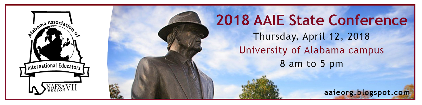 Alabama Association of International Educators: SAVE THE DATE! AAIE ...