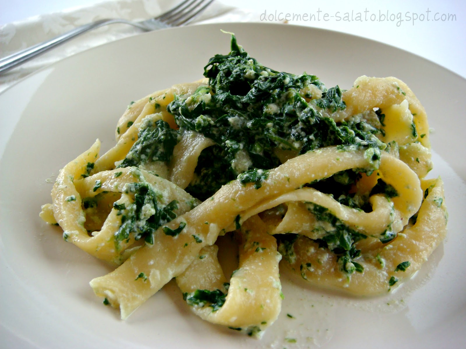 DOLCEmente SALATO: Mugnaia con ricotta e spinaci