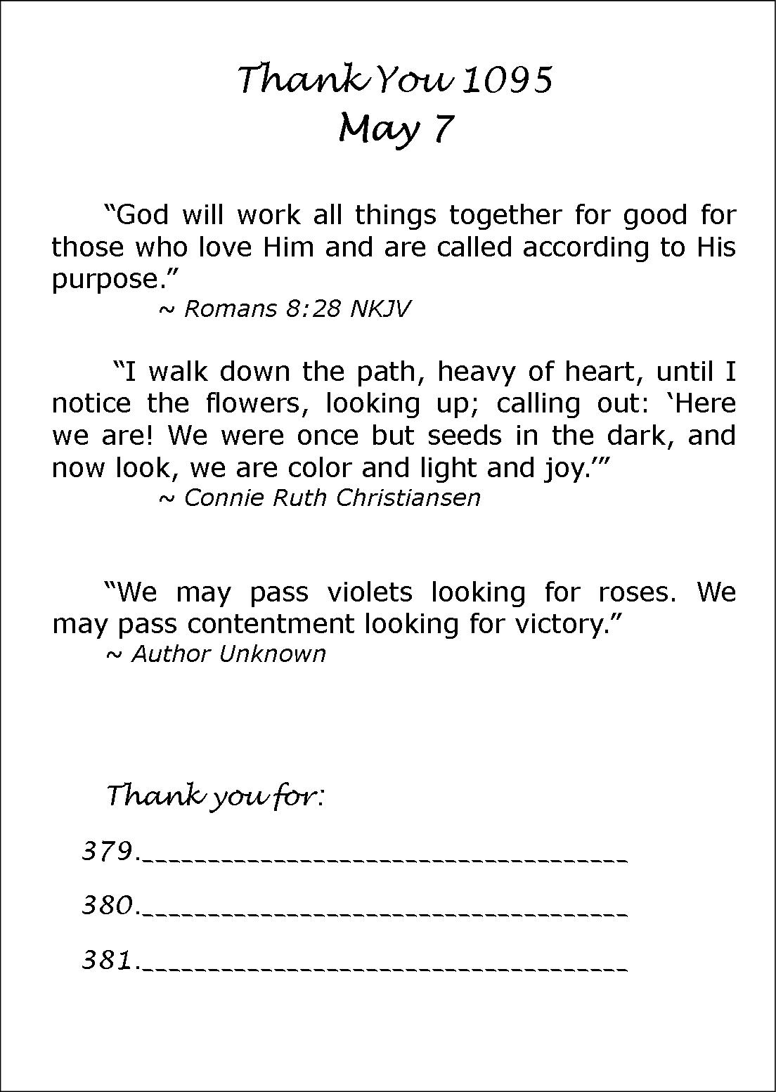 The Power of a Thankful Heart!: Sample Pages: Take The Thank You Challenge!