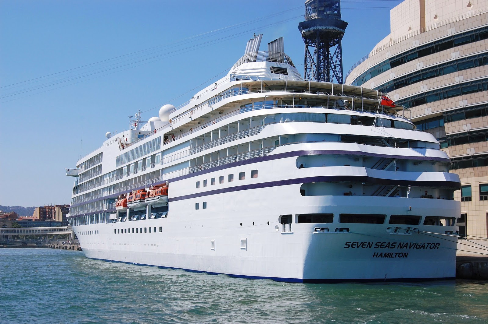 "SEVEN SEAS NAVIGATOR" in Barcelona