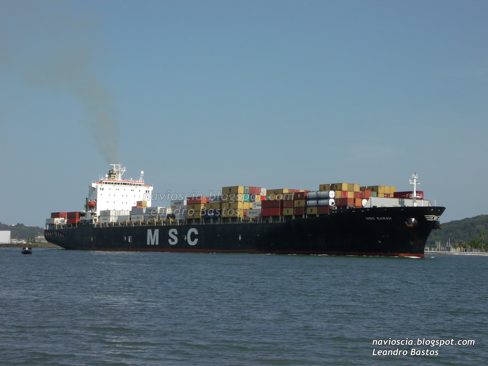 Navios de Santos & CIA: Navio MSC SARAH