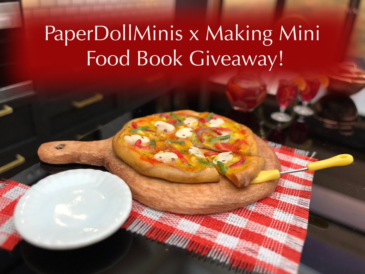 Making Mini Food Book Review and Giveaway — Paper Doll Miniatures