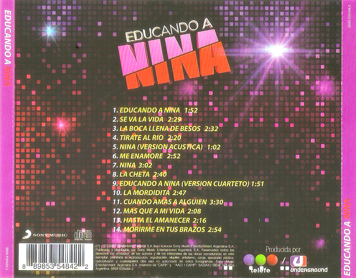 CARLI GIMENEZ - EDUCANDO A NINA - 2016 - Omar Longhi