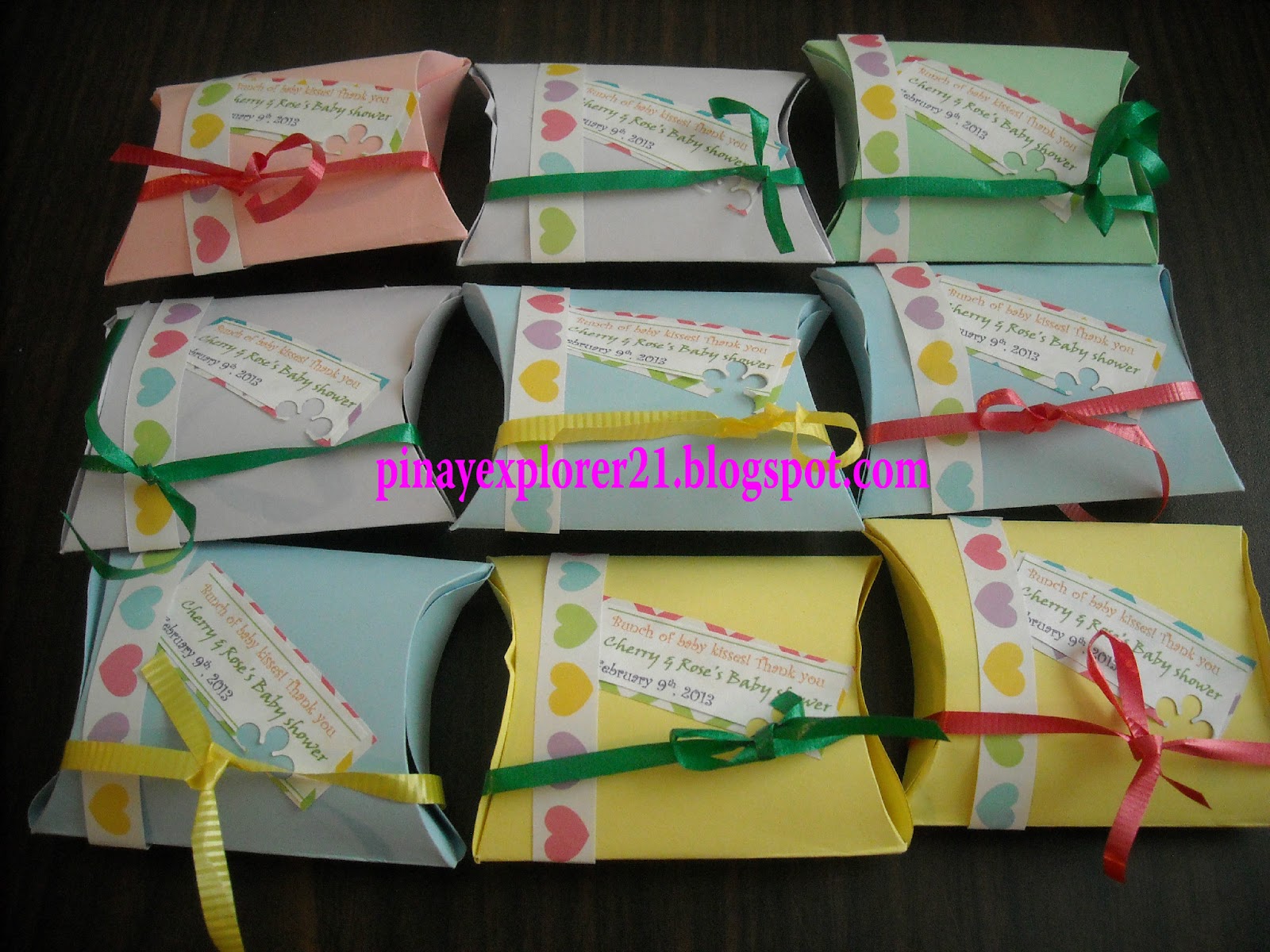 The Sweet Cuisinera: Homemade Cute Little Boxes
