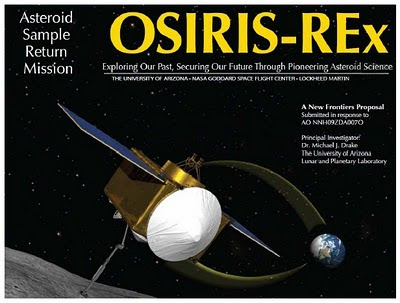 Mickes space: Learn more about the OSIRIS REx mission.