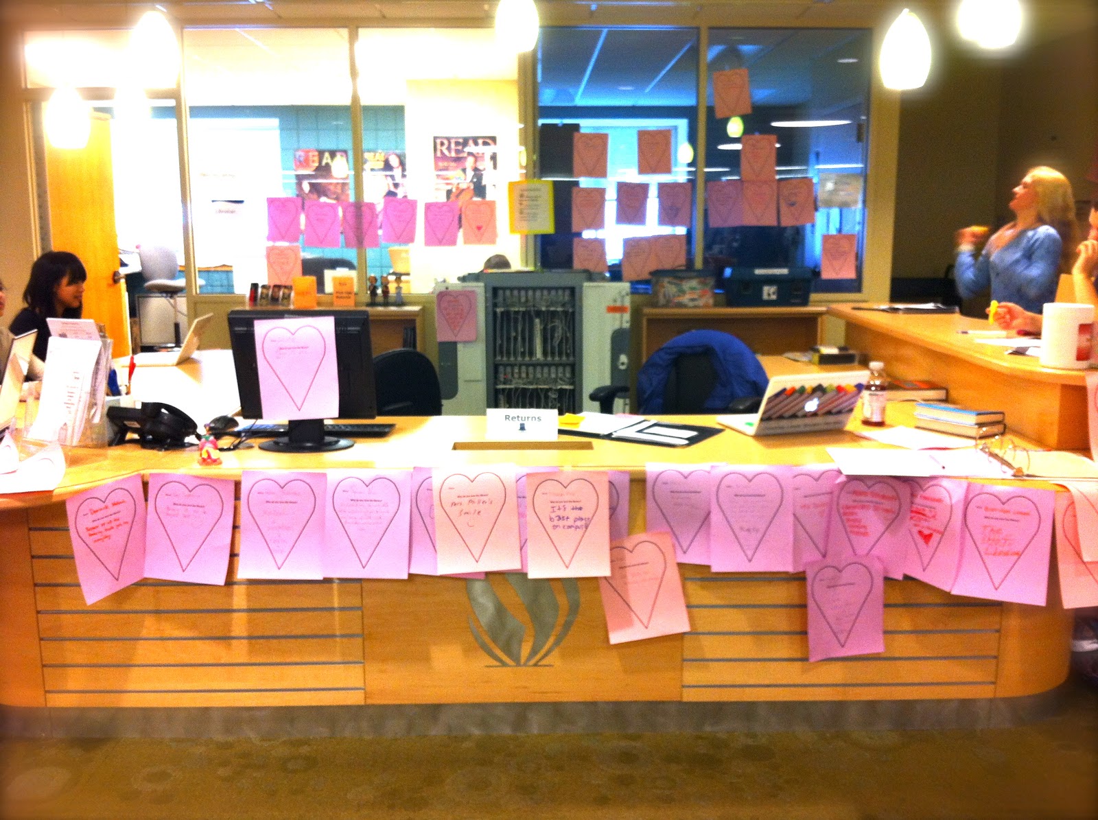 Love Your Library: A Valentine's Day Library Event - The Sassy Librarian
