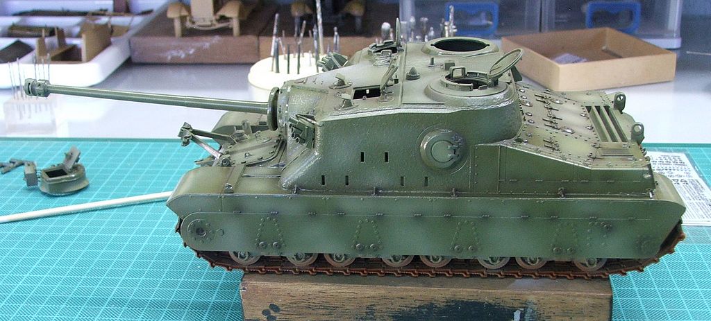 Panzerserra Bunker- Military Scale Models in 1/35 scale: Tortoise - A39 ...