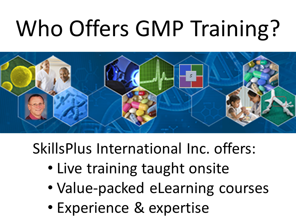 Who Offers GMP Training? | The Health, Drug, Prescription, and GMP ...