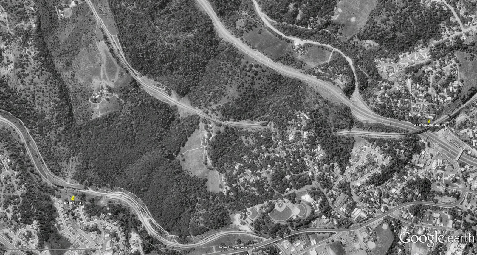 Bridge of the Week: Placer County, California Bridges: Auburn Ravine ...