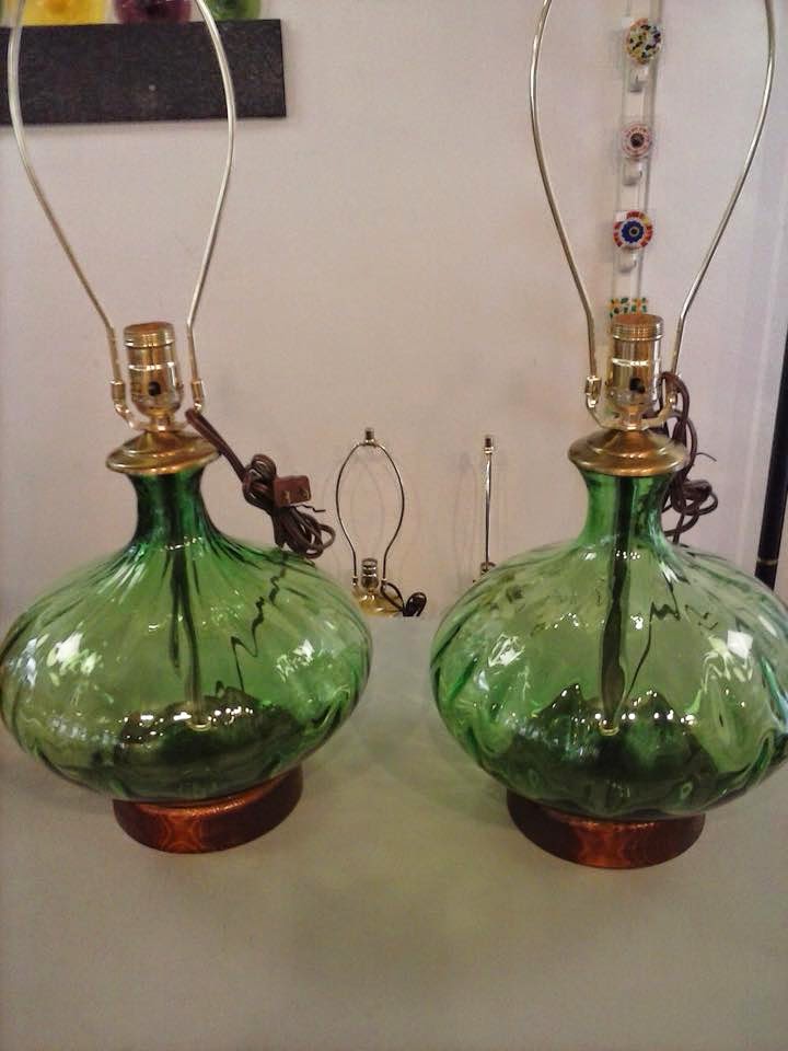 Heart of Glass - Blenko Glass: Blenko lamps at blenko VC