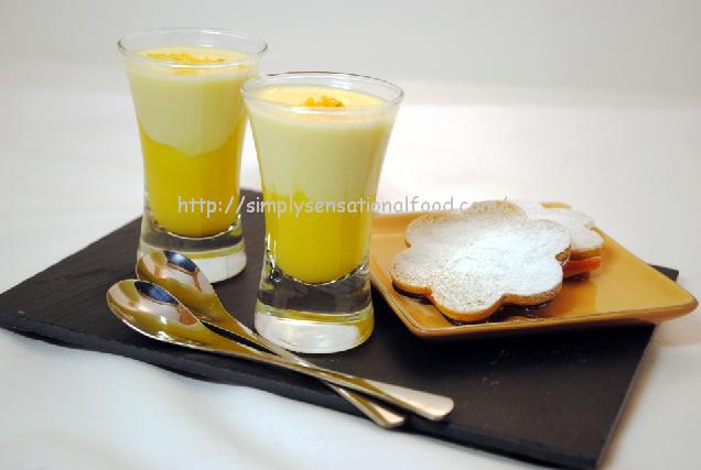 Mango Possets- Secret Recipe Club challenge | simply.food