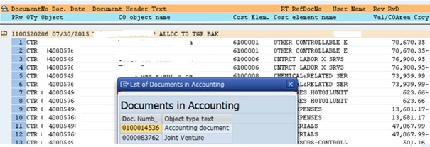 SAP FICO Central: Distinguish FI Documents Doc Type for corresponding ...