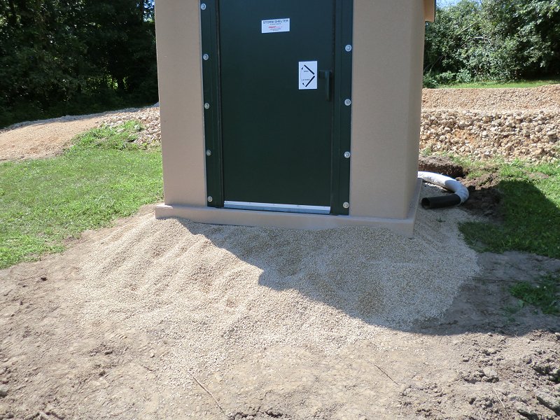 Crest Precast Concrete: Storm Shelter Install Gays Mills, Wisconsin