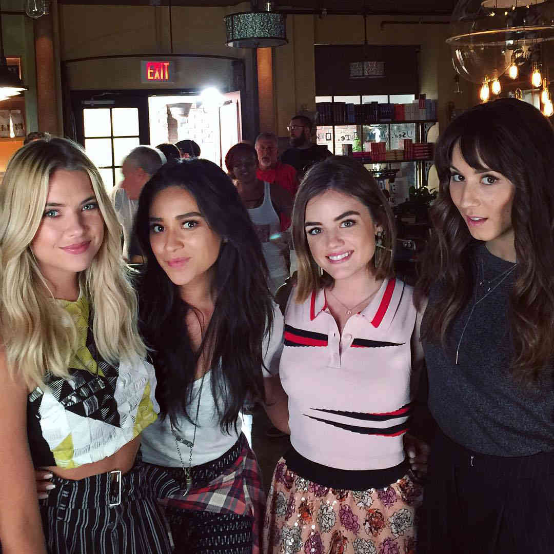 Pretty Little Liars: Who Is On The "A" Team? : PLL BTS Photos 6x19