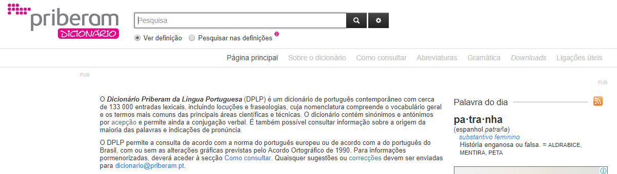 Blogue da Priberam: 2019