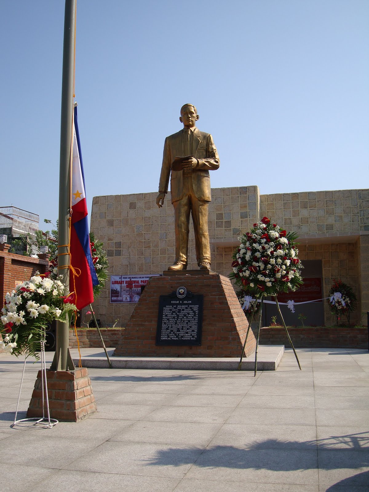 On-Line Journal of Kris Ablan: The Gov. Roque Ablan Shrine and Library ...