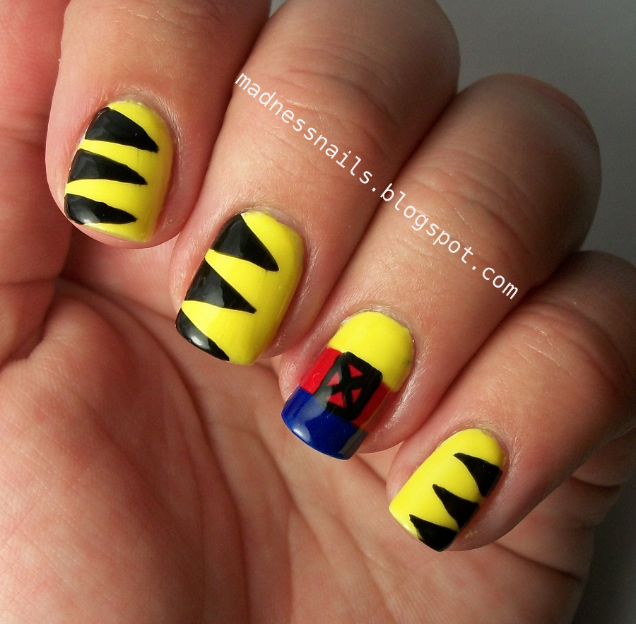 Madness Nails: Wolverine Inspired Mani, bub!