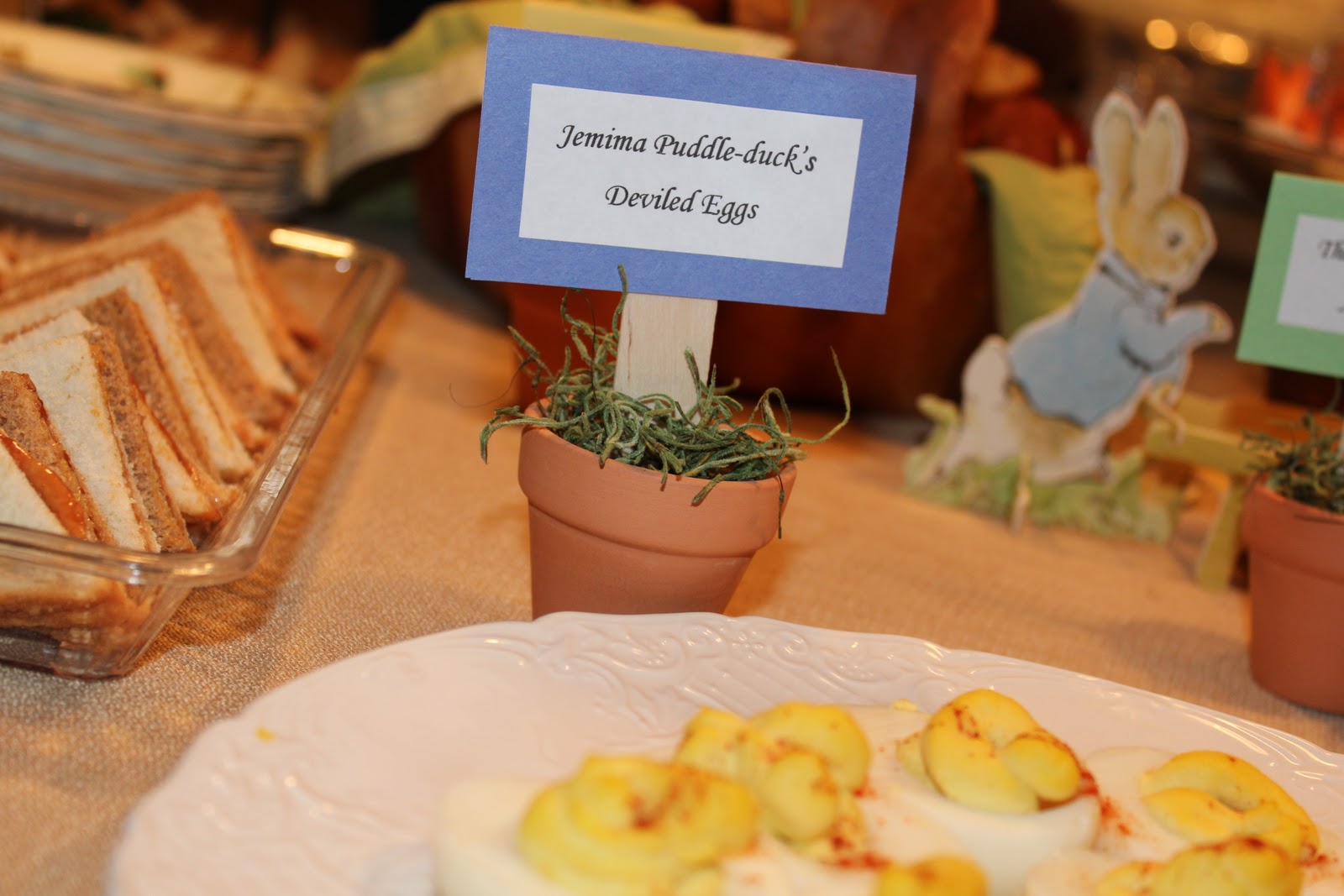 MCR's thoughts...: A Beatrix Potter birthday party