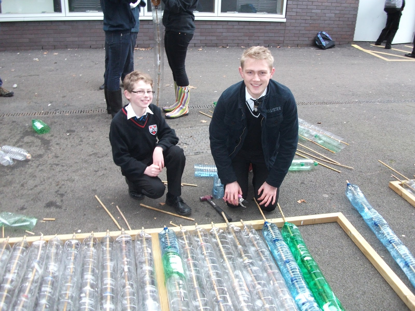 Eco-Schools at Cowbridge Comprehensive School : Growing Greenhouse