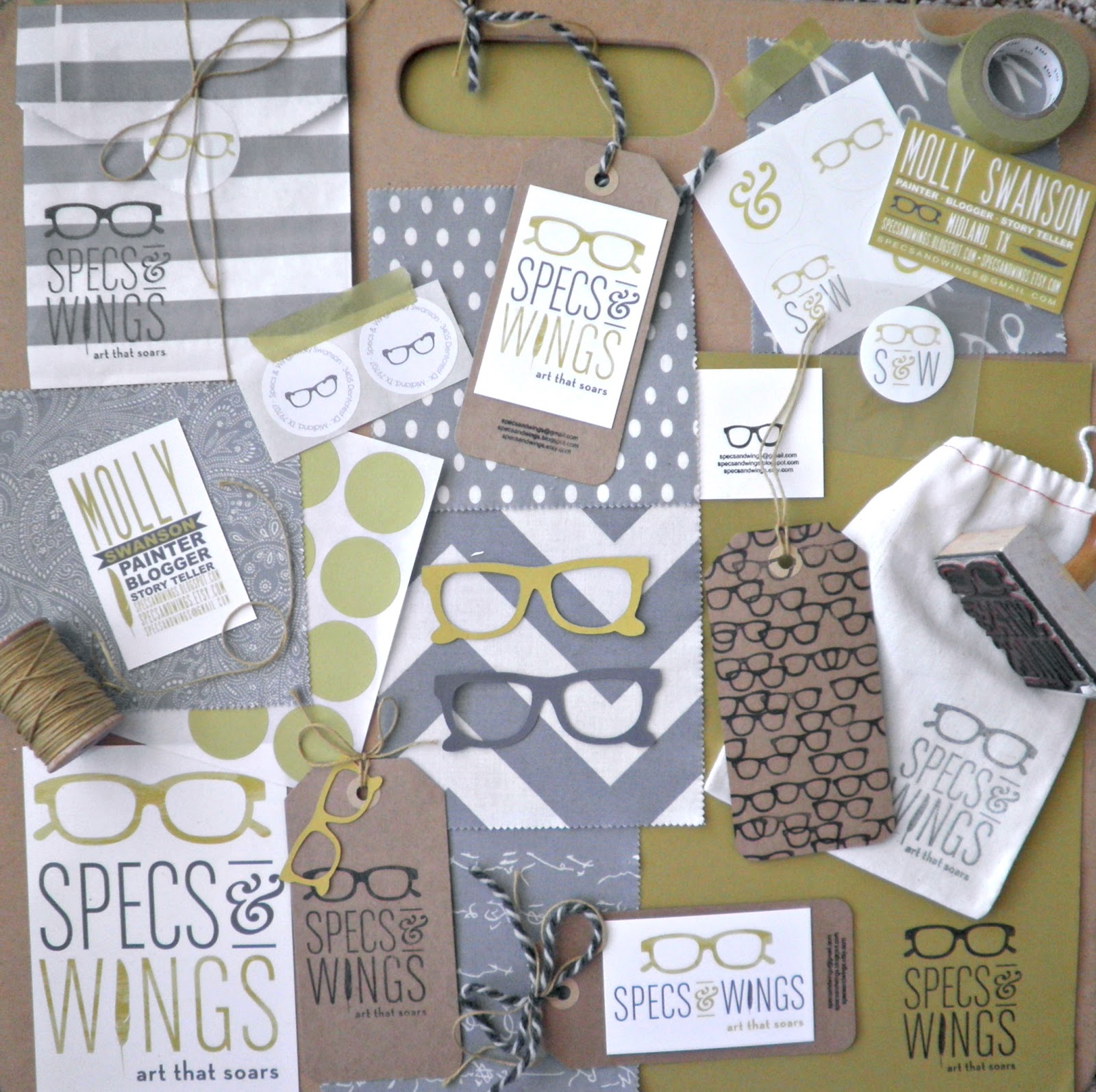 Specs and Wings: Behind the Specs: Packaging