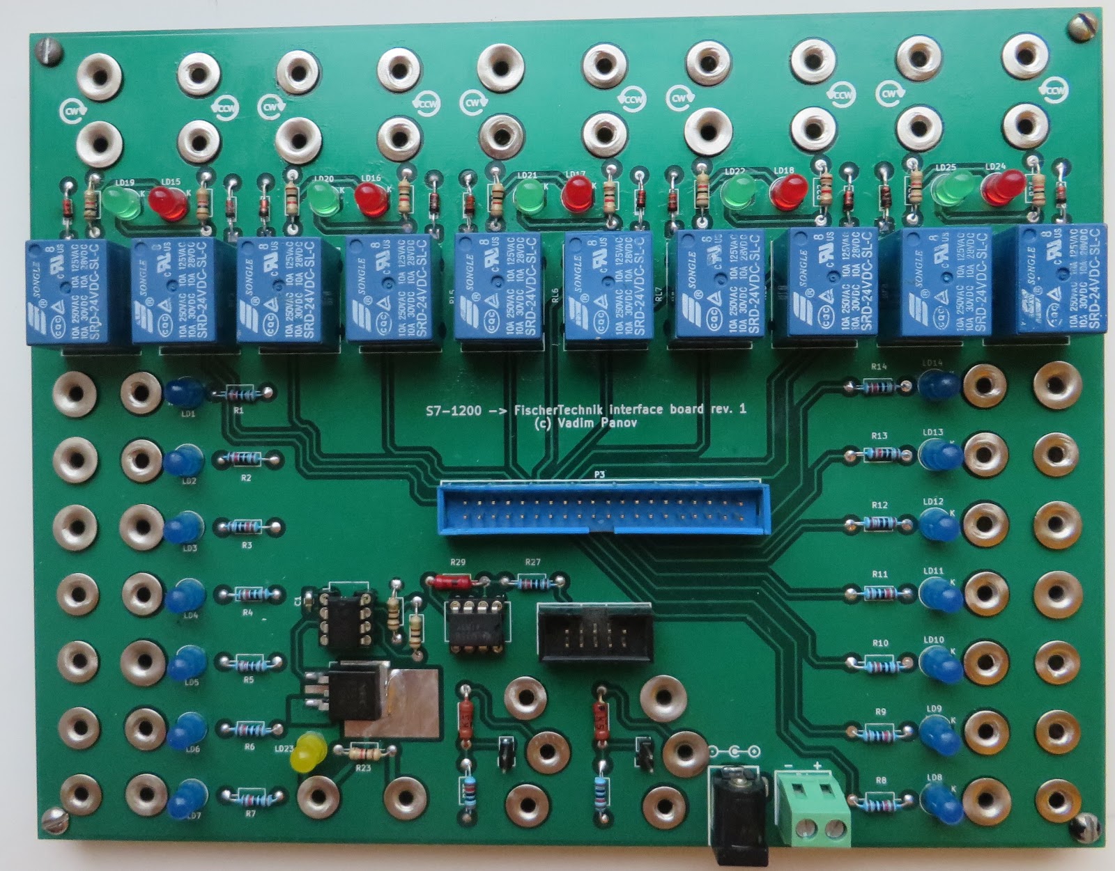 Make an interface board to connect industrial controllers and ...