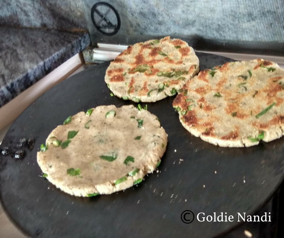 Gluten Less (Free) Recipes: Cheesy flat bread from Rice flour and buckwheat