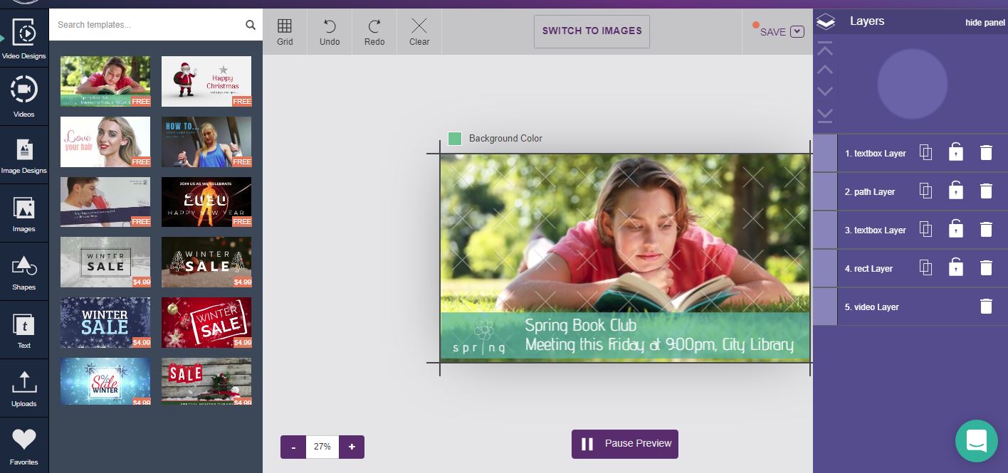 Design Wizard. Create Impressive Designs