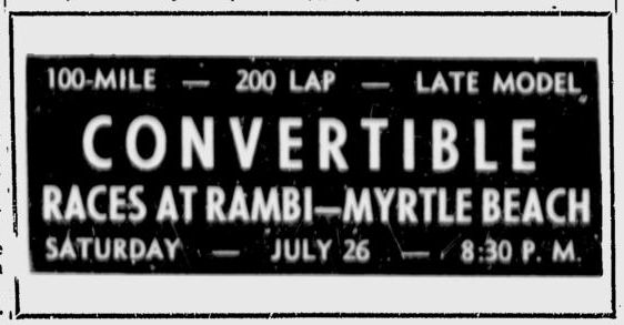 Bench Racing From the Volunteer State: July 26, 1958 - Bob Welborn Wins ...