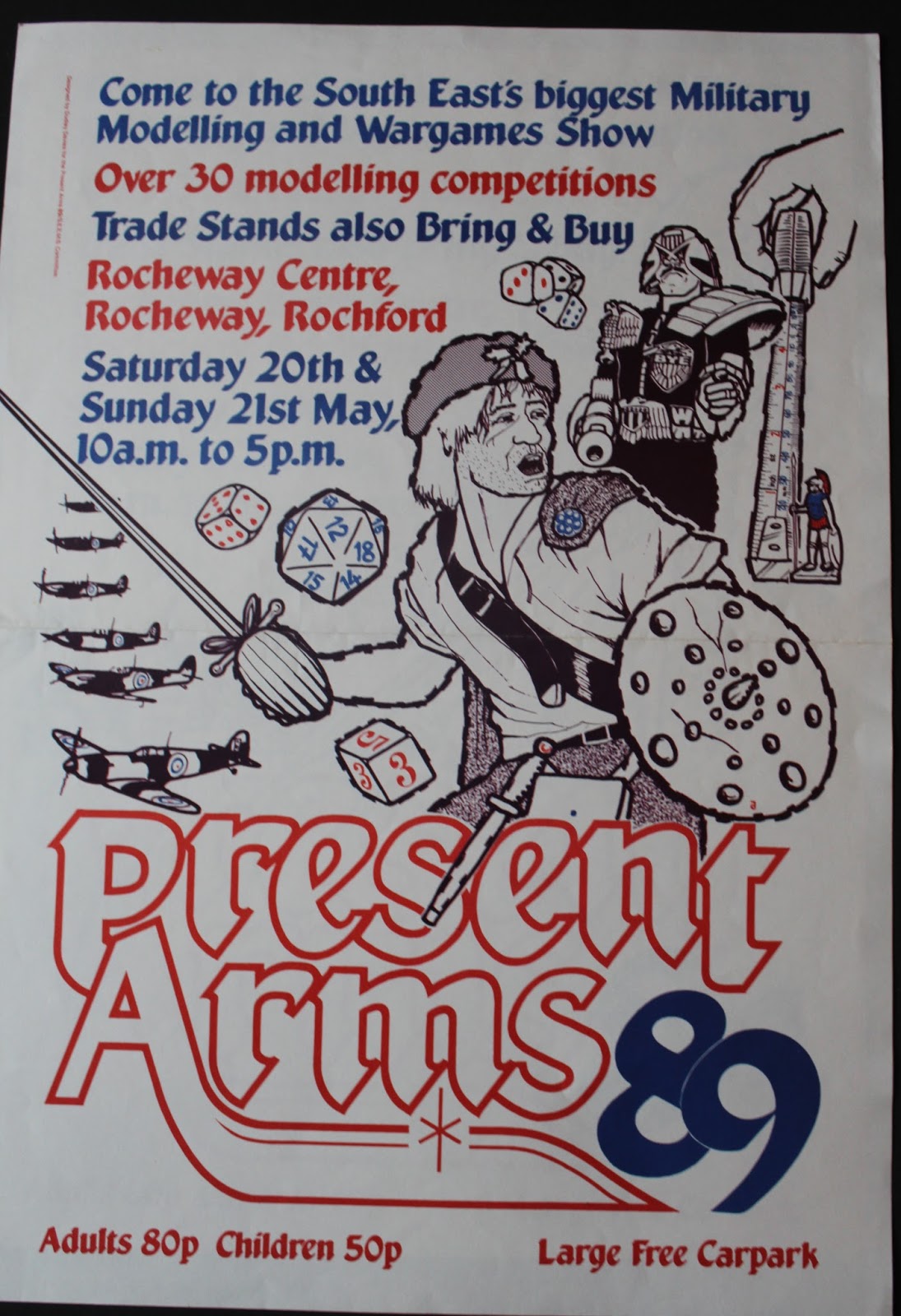 SEEMS Wargames Club: SEEMS a history - Present arms posters