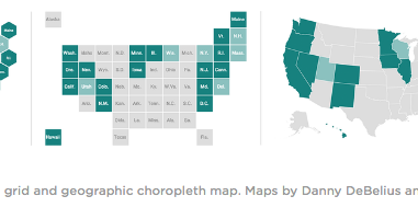 りんだろぐ rindalog: Cartogram Map（統計地図）と Tile Grid Map