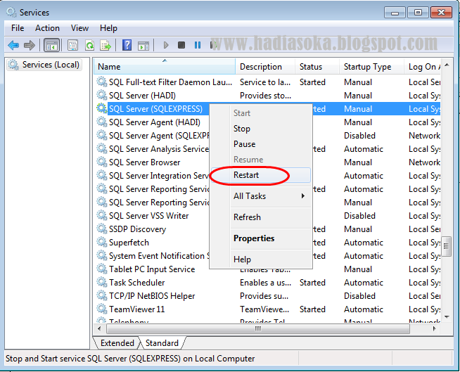 Cara Mengaktifkan User Sa Pada Database Sql Server Dan Mengatasi Error