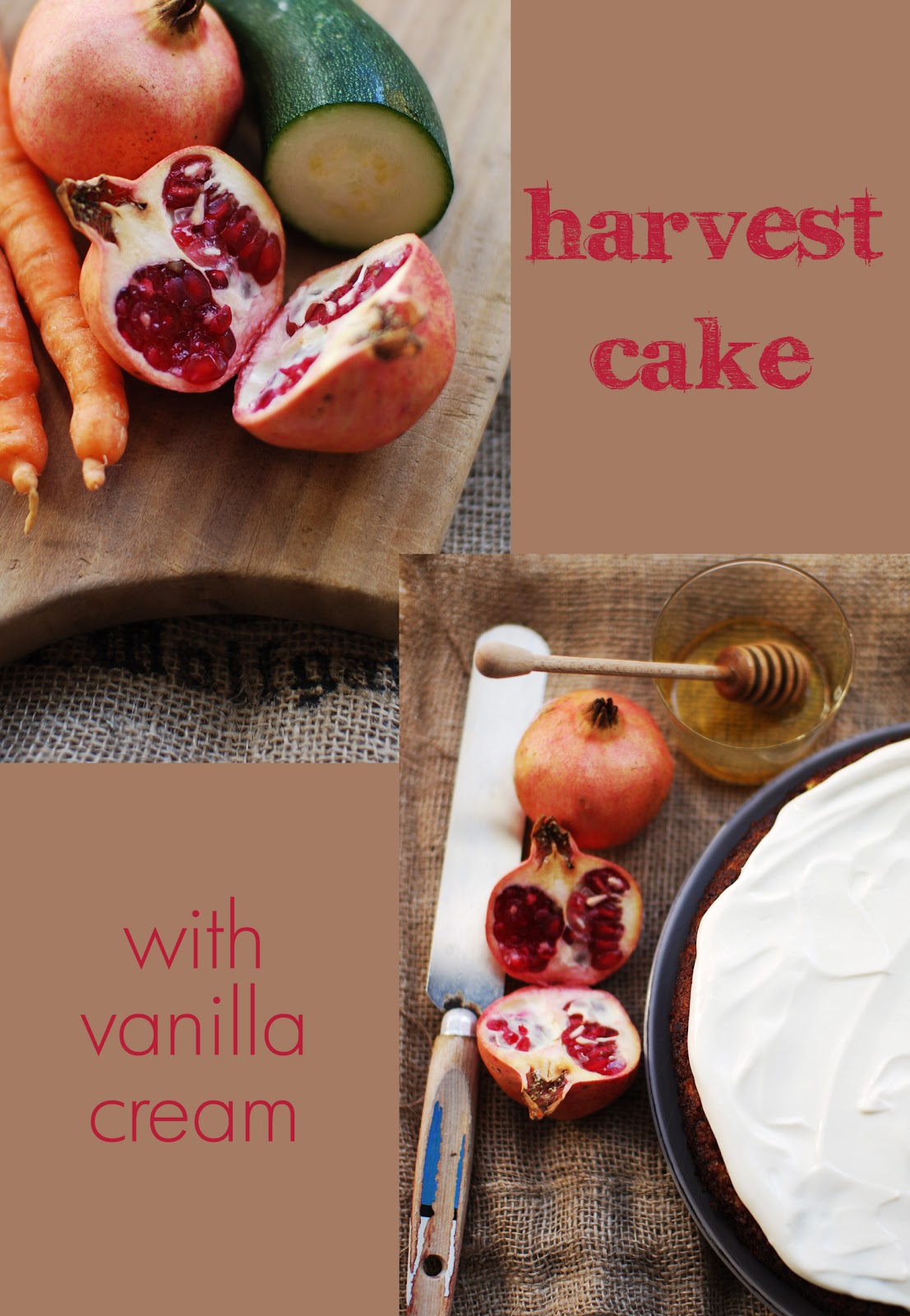 In the mood for food: Harvest Cake with Vanilla Cream