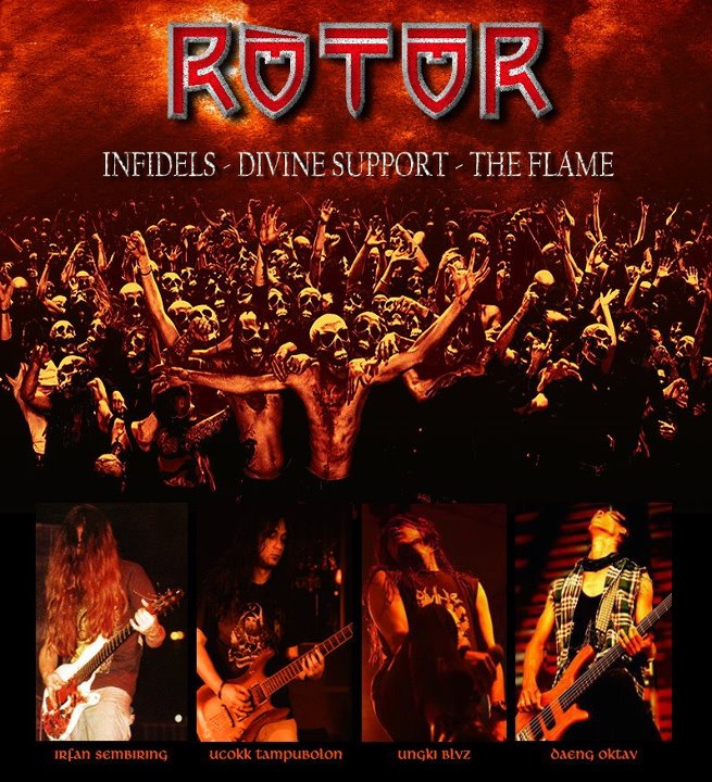 10 Band metal Indonesia - Dunia pojoK