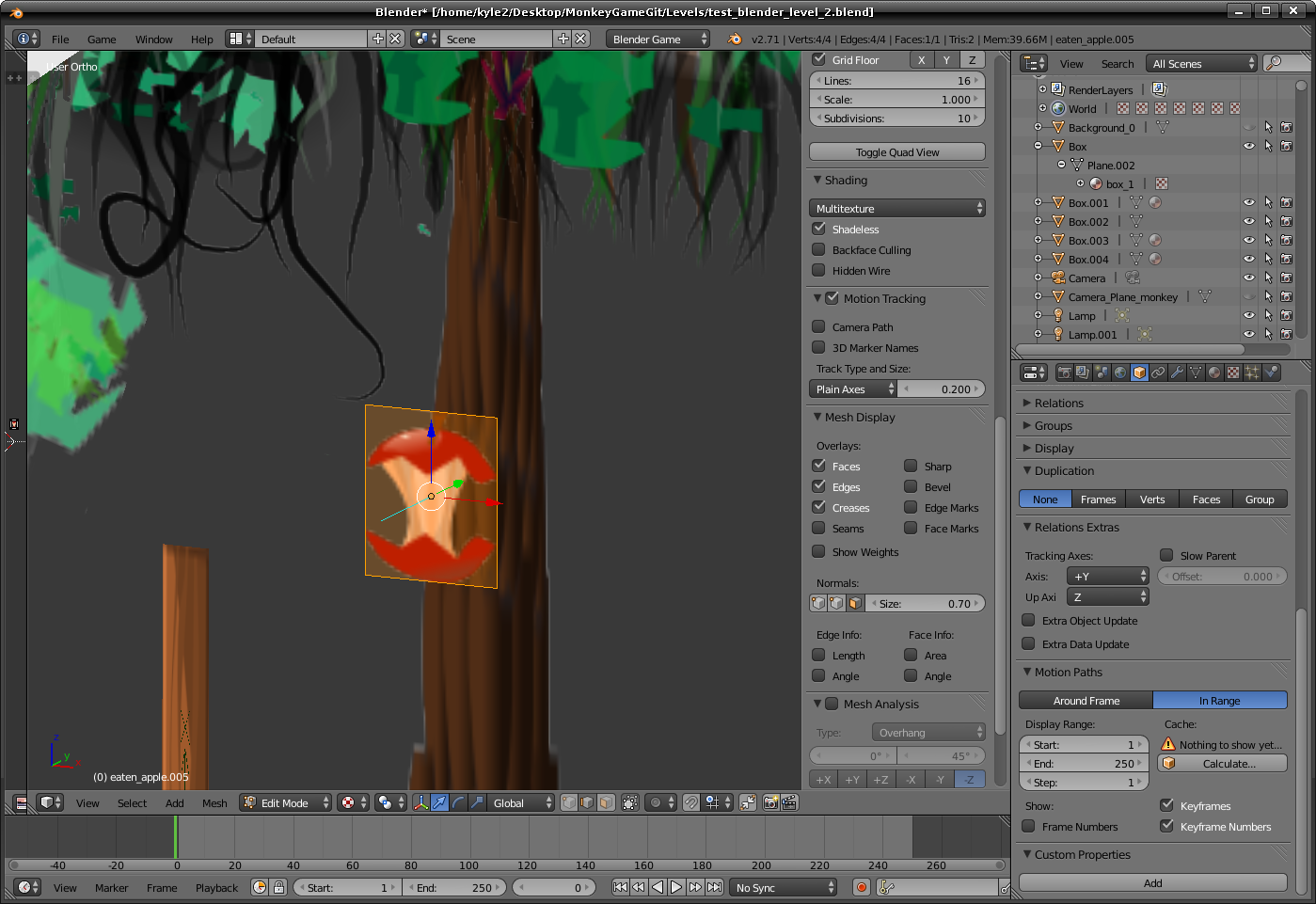 How To Use Blender As A Box2d Platformer Level Editor Tutorial