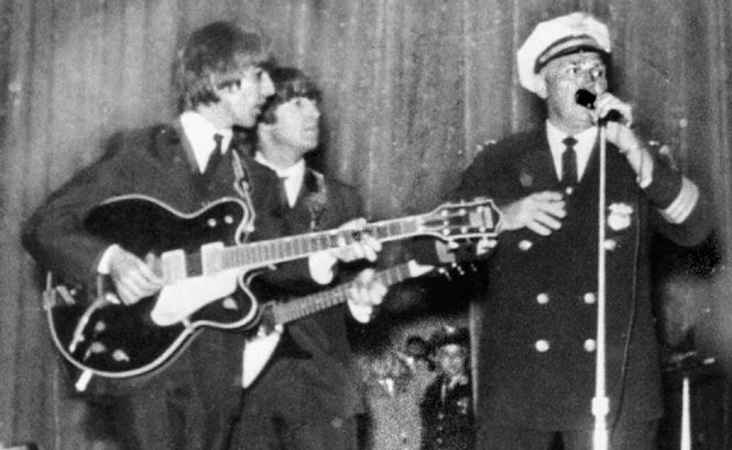 Meet the Beatles for Real: Bye Bye Beatles -- police sigh YEAH!