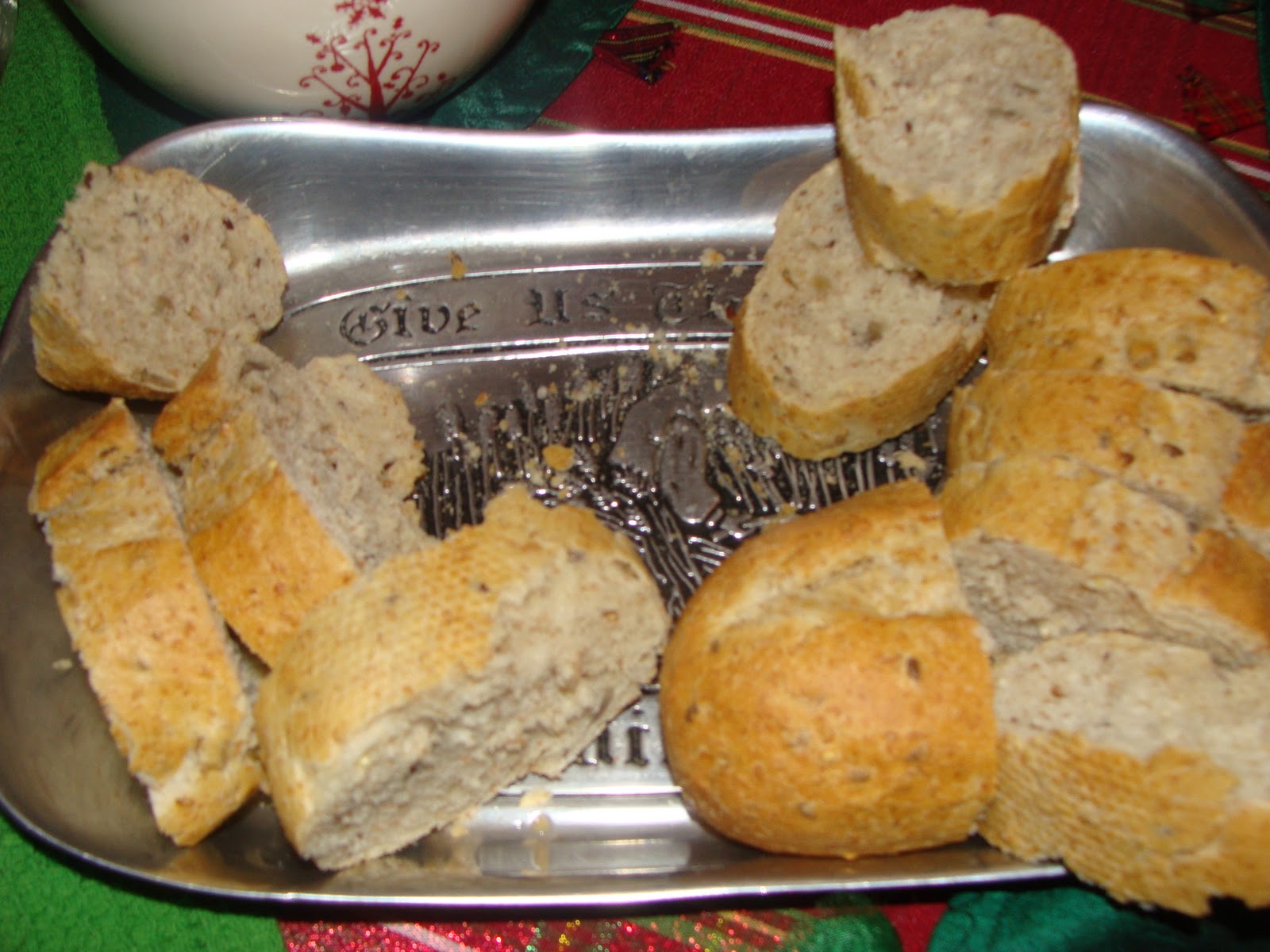 HEATHER BAXTER: ADVENT=LETS BREAK BREAD TOGETHER