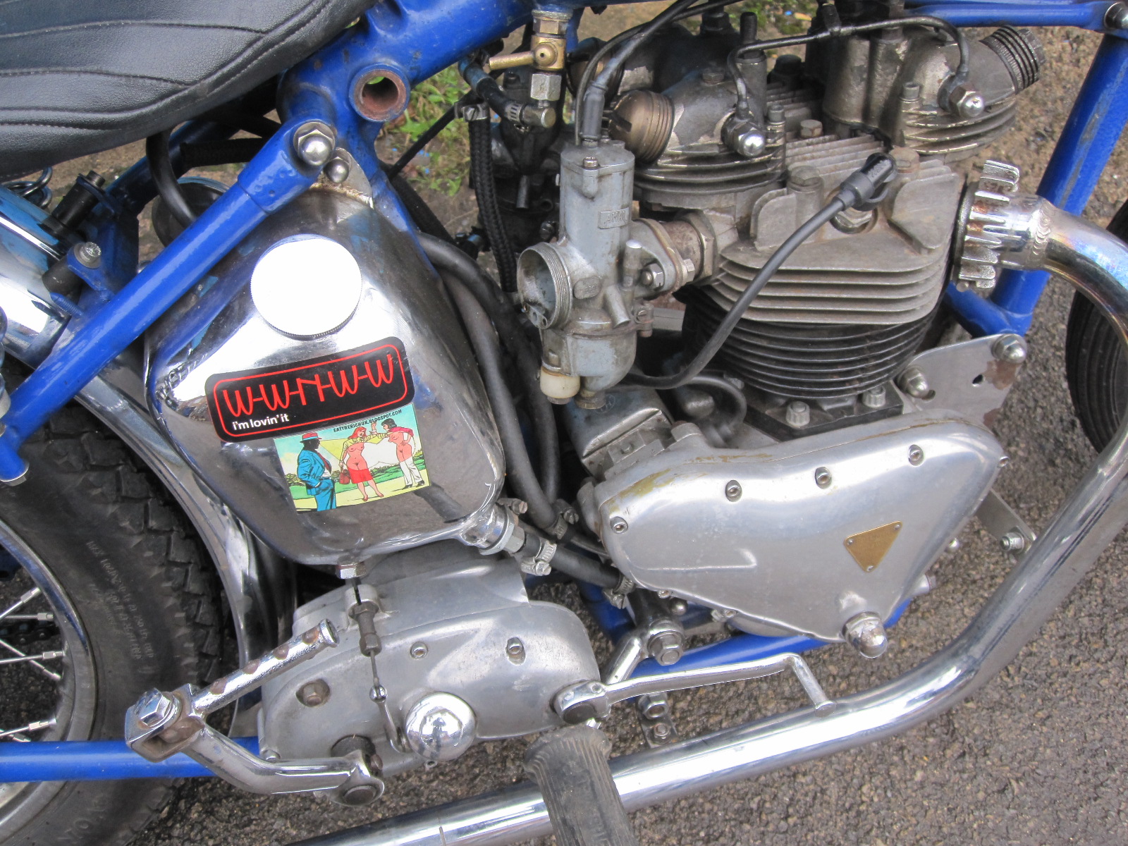 EAT THE RICH UK : RIGID TRIUMPH FOR SALE