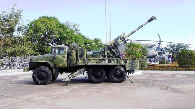 DEFENSE STUDIES: Laos Army Mechanizing Its 122mm D30 Howitzer
