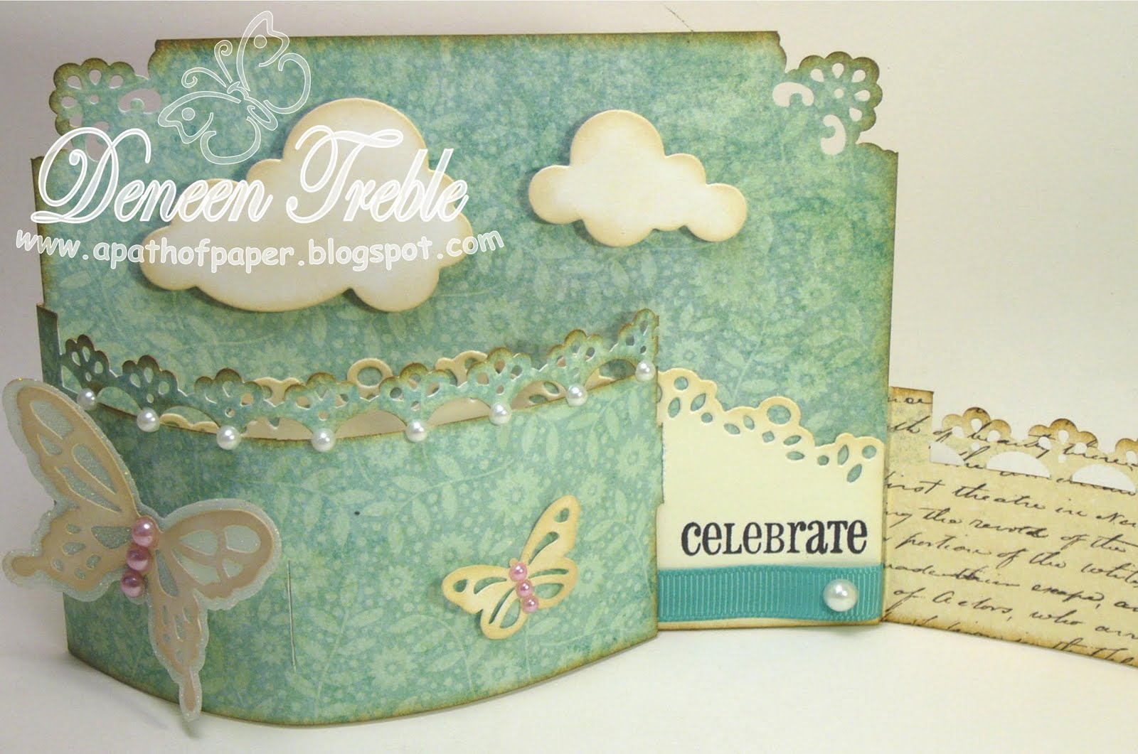 A Path of Paper: Another Bendy Fold Card!