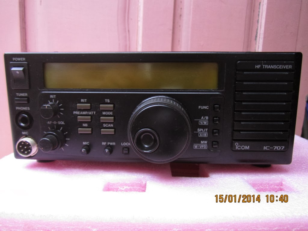 Doel Connect Shop: ICOM IC-707,second.(SOLD)>>TEGAL, JA-TENG.