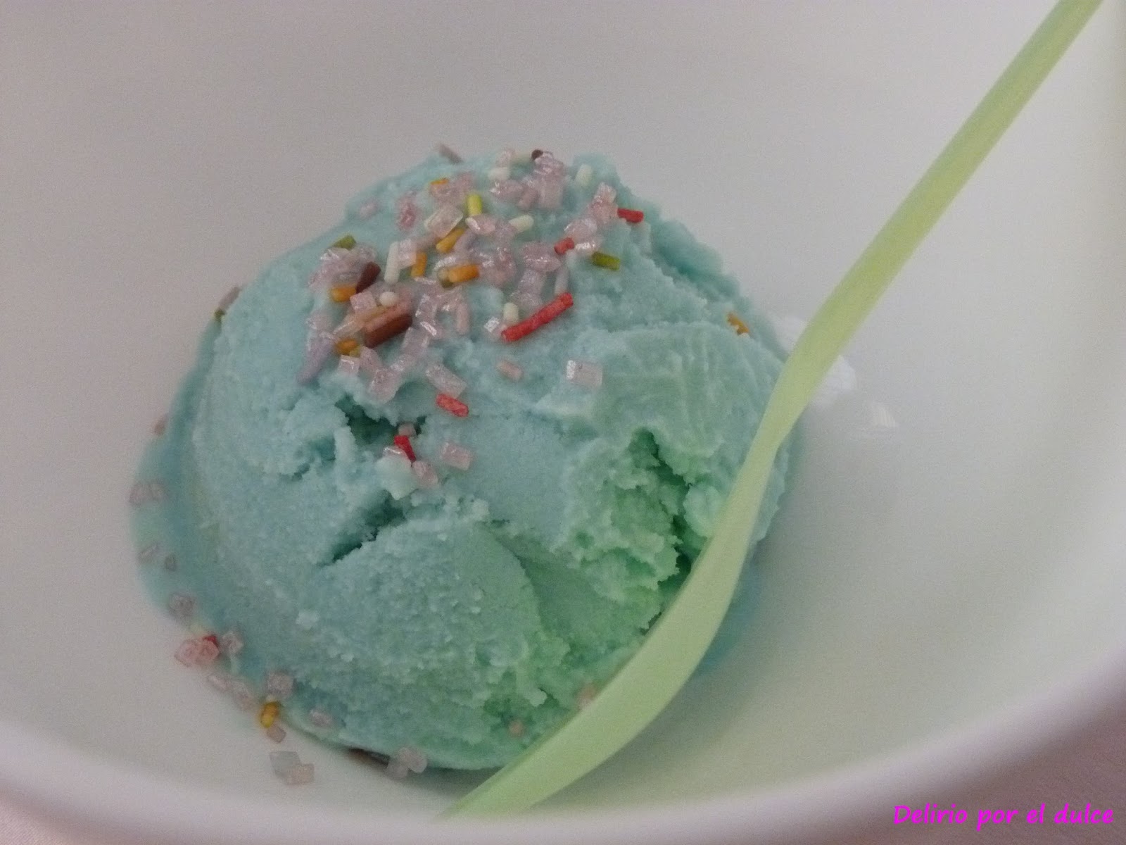 Delirio por el dulce: Helado de chicle