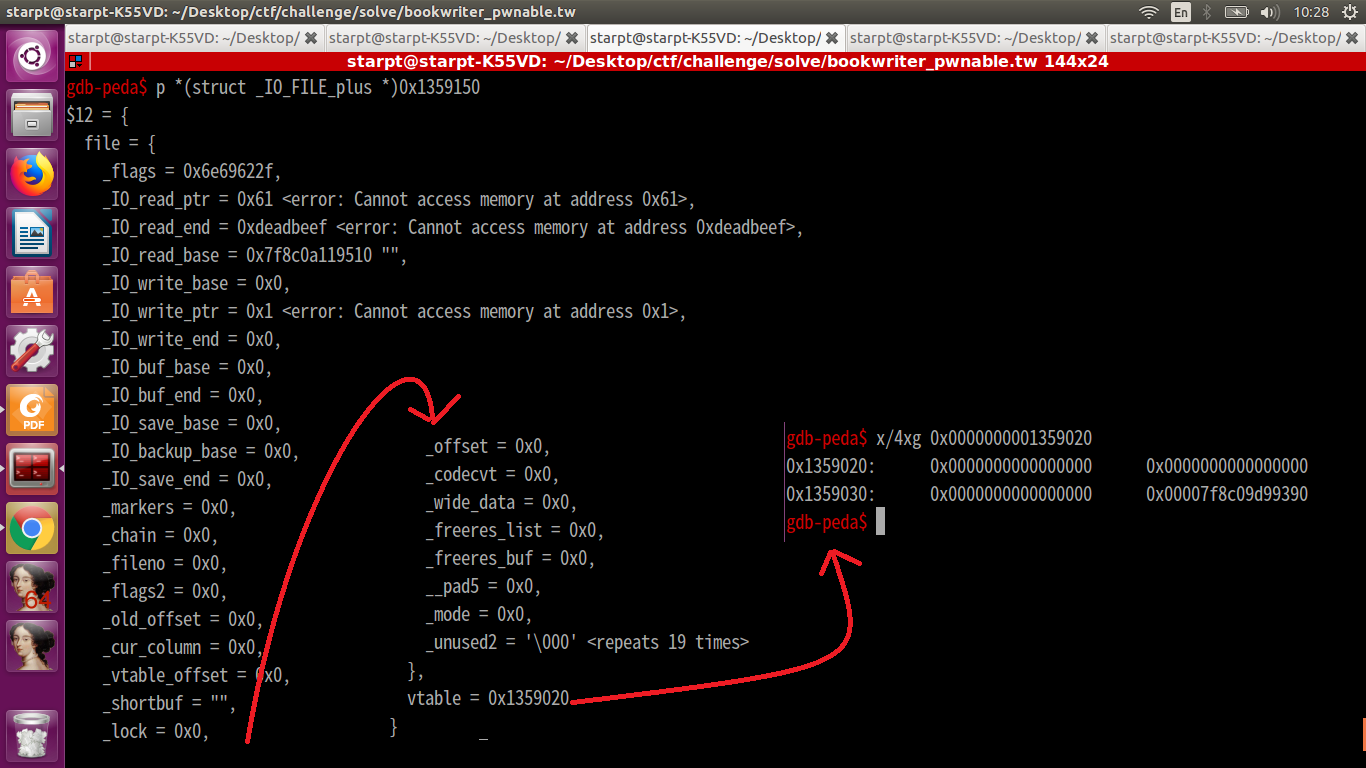 starPt : OlaOlaOlaOlaOla: [Writeup] bookwriter pwnable.tw之一題多解