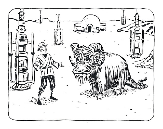 Michael Lynch Art and Illustration: Star Wars Legends: THE LITTLE LOST ...